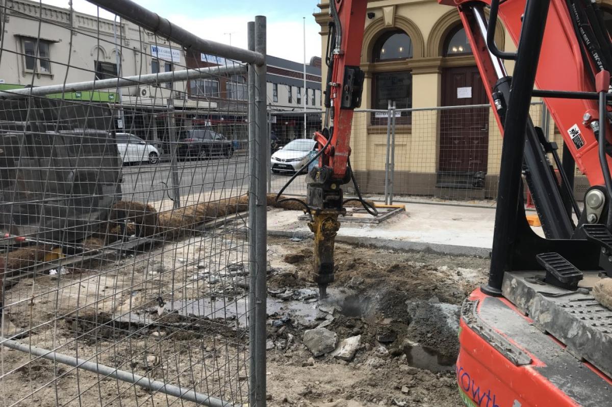 Inner City Plaza Transformation | Growth Civil Landscapes