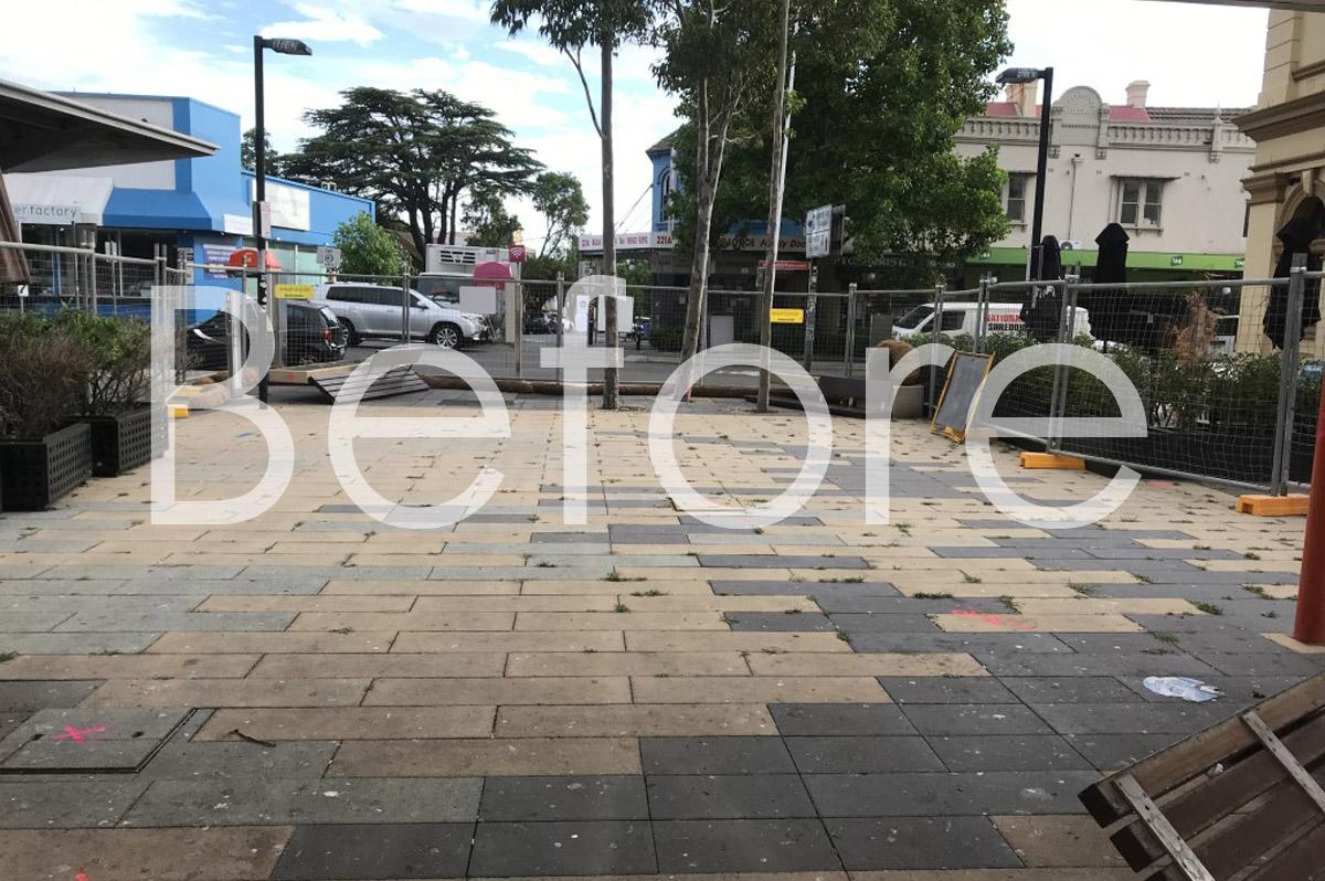 Inner City Plaza Transformation | Growth Civil Landscapes