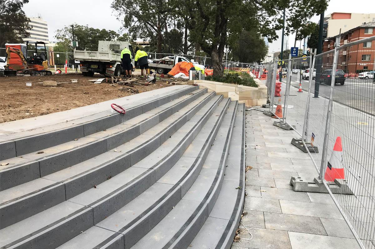 Welcoming Park Entrance | Growth Civil Landscapes