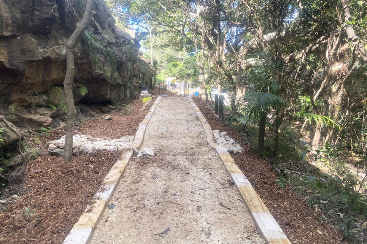 Historic Tram Pathway | Growth Civil Landscapes