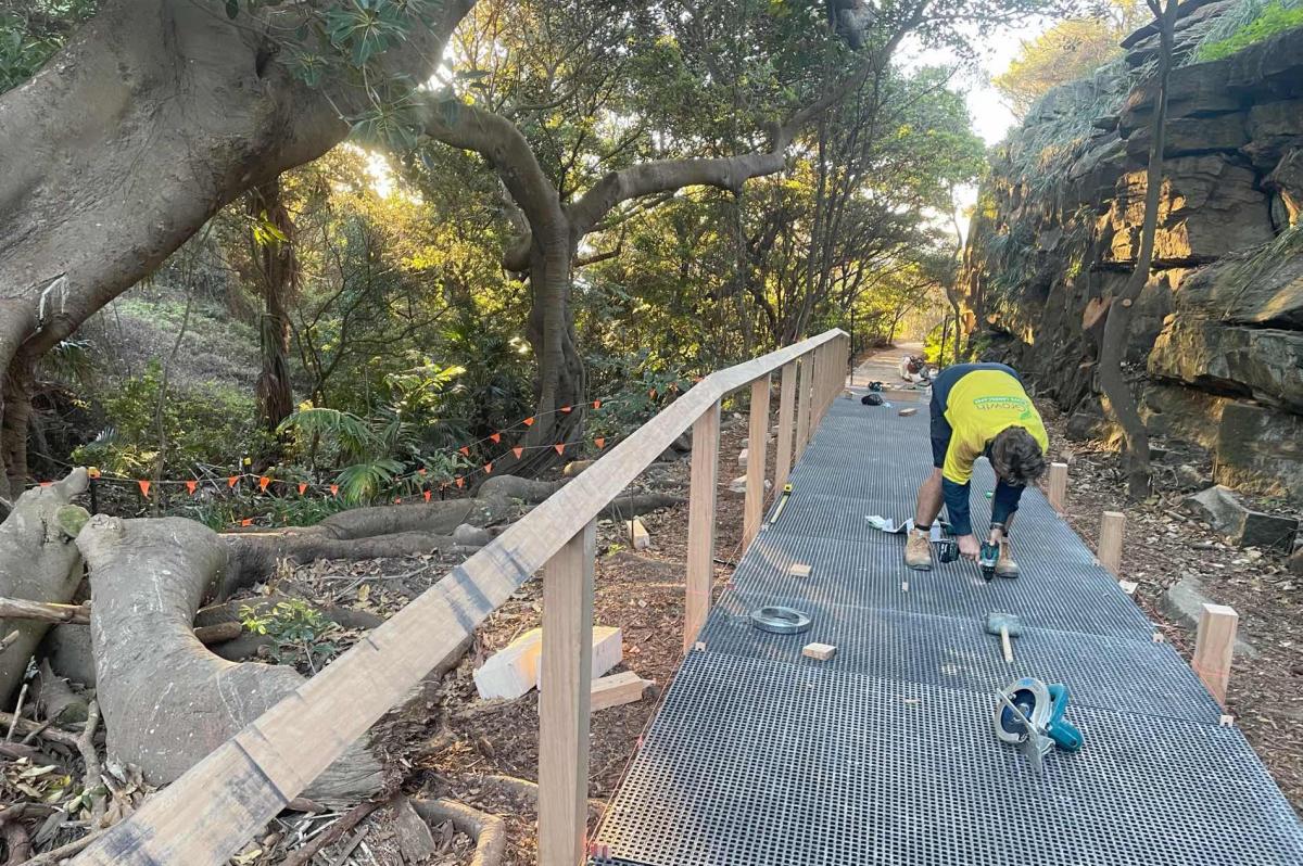Historic Tram Pathway | Growth Civil Landscapes