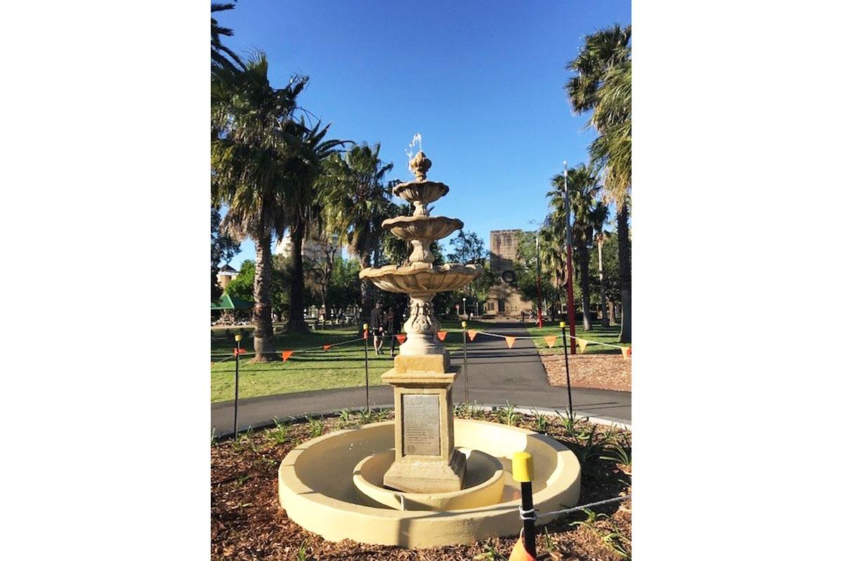 Iconic Fountain Revival | Growth Civil Landscapes