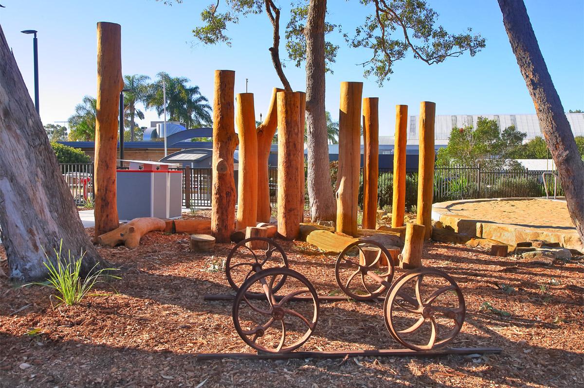 Tram-Inspired All-Abilities Playground | Growth Civil Landscapes